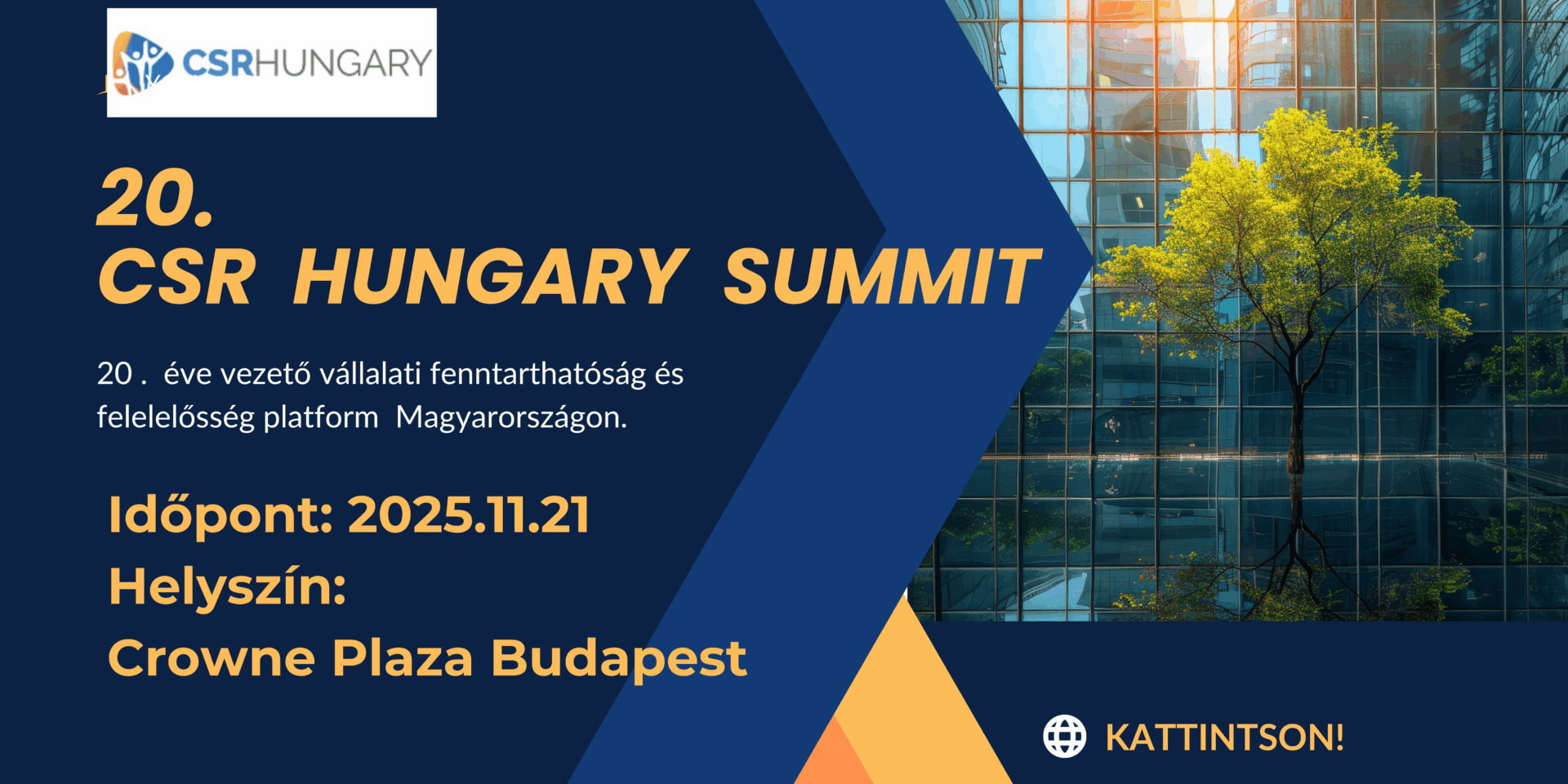 CSR HUNGARY KONFERENCIÁK: 20. CSR Hungary Summit | CSR Hungary